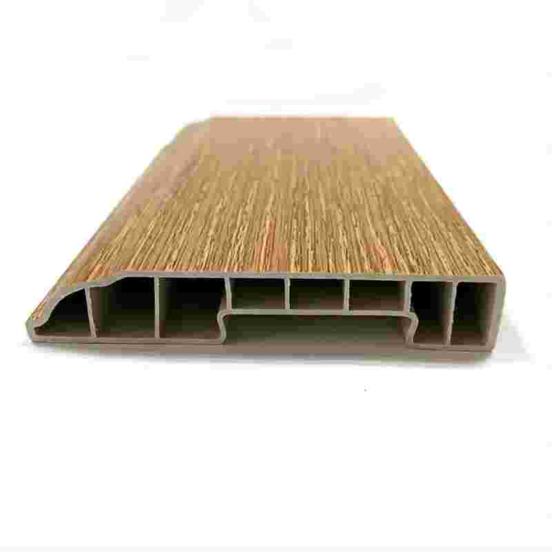 PVC/HDF/MDF/Plastic/SPC/PS Skirting Flooring Accessory Laminate Floor ...