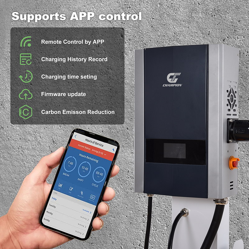 Wall Mounted Column DC Charger SC HV Series | Champion