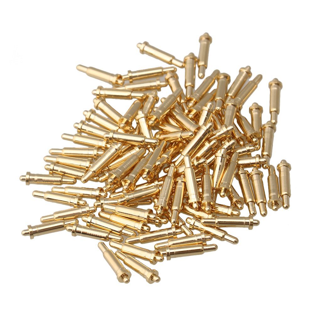 Brass Spring Pogo Pin Battery Connector, 6 Pin Connector Pogo Pin