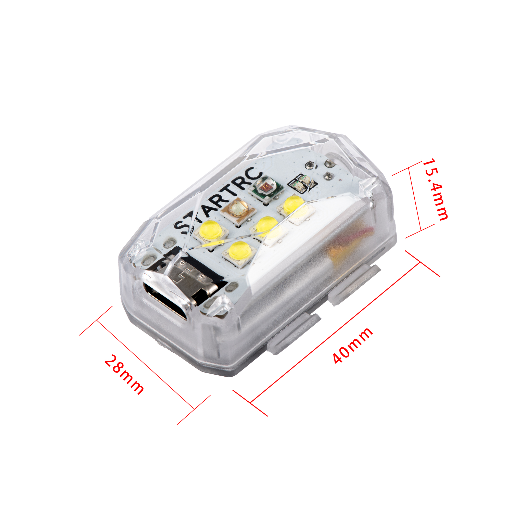 STARTRC Universal 5 Kilometer Visibility Flashing Strobe Light