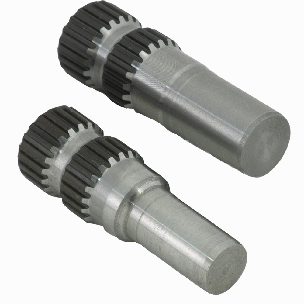 High Strength CNC Customized Stainless Steel Pinion Bevel Gear Shaft