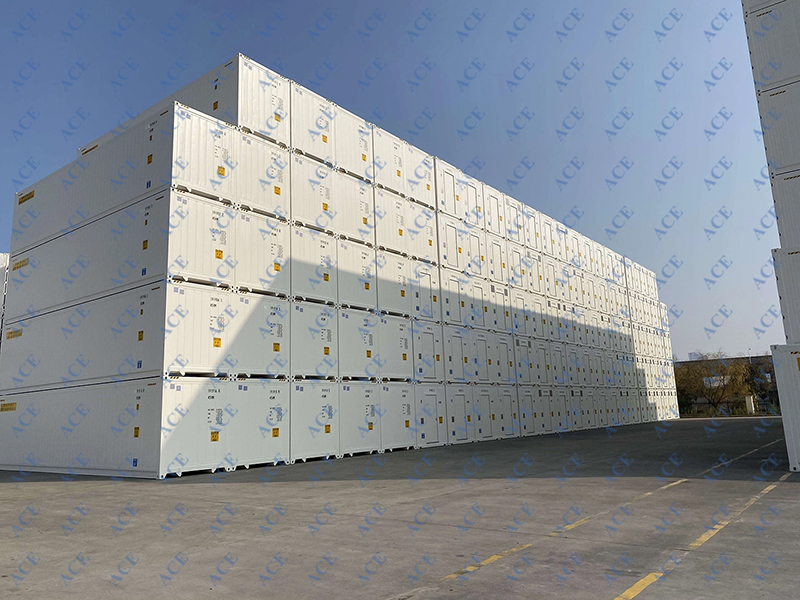 114pcs 40ft Reefer Container for South Korea