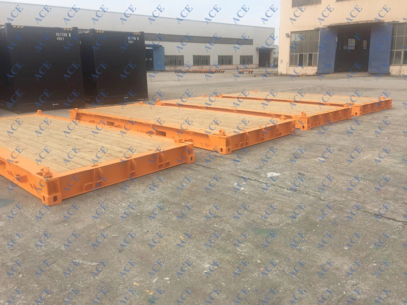 20ft & 40ft Platform Container for Netherlands