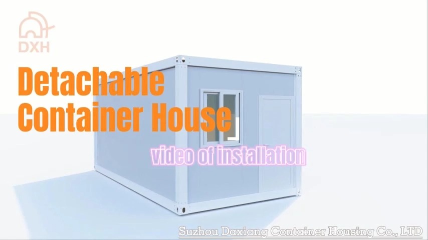 How to Correctly Install Detachable Container Houses? - DXH