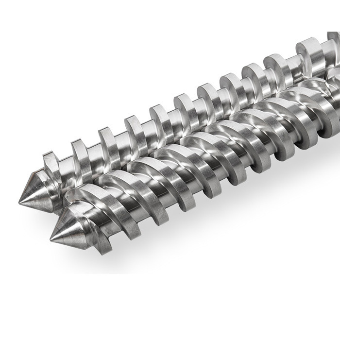 Hardening Steel Extruder Micro Feeding Screw Self Reversing Screw Shaft ...