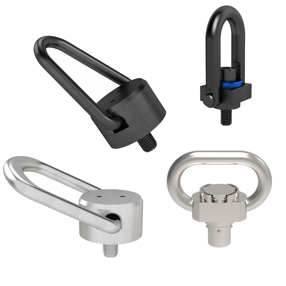 Element QD Sling Swivel,Ball Lock Connectors Self-locking with Holder ...