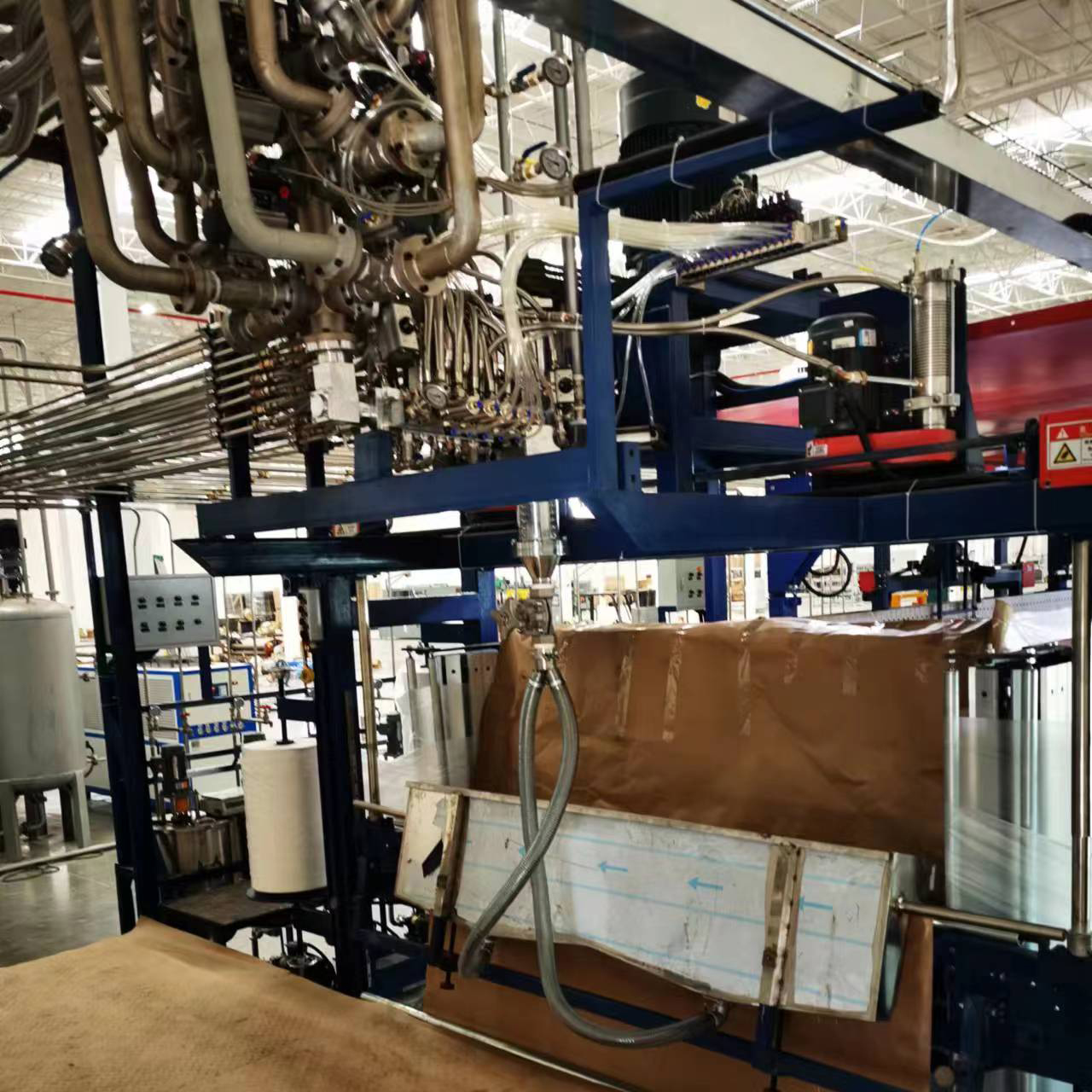 Máquina de espuma continua para fabricar espuma de PU suave (SAB-CF02 ...