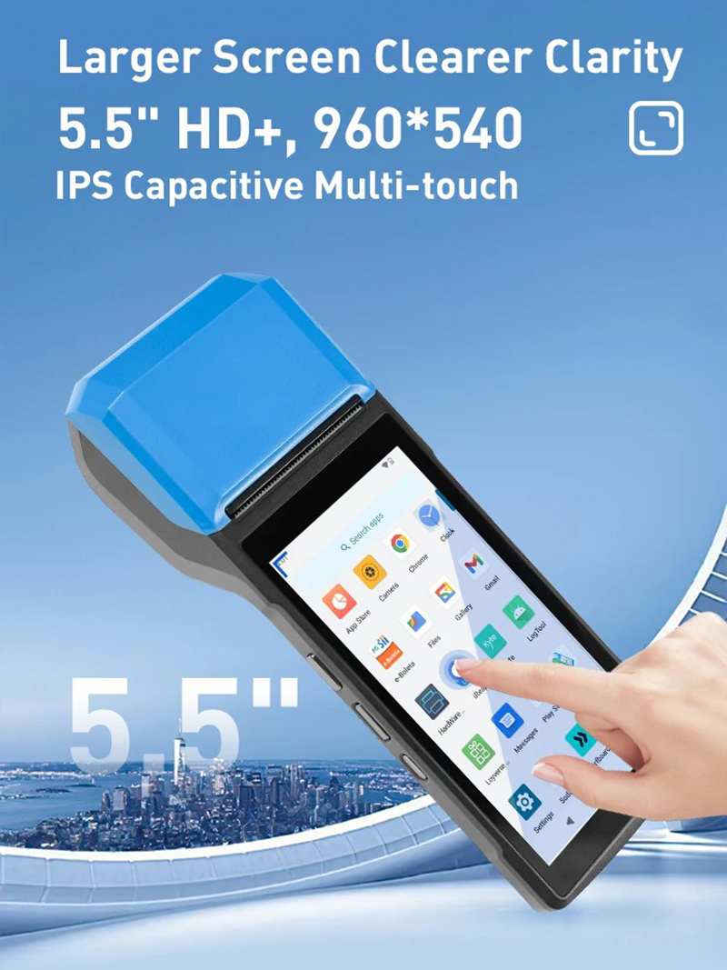 Cheap Android 13.0 4G Smart Cashier Machine Wireless Handheld Mobile ...