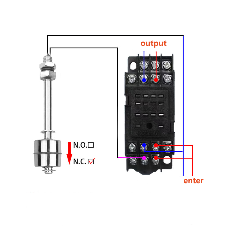 SANQIAOHUI Vertical Installation Single Float Level Switch - Sanqiaohui