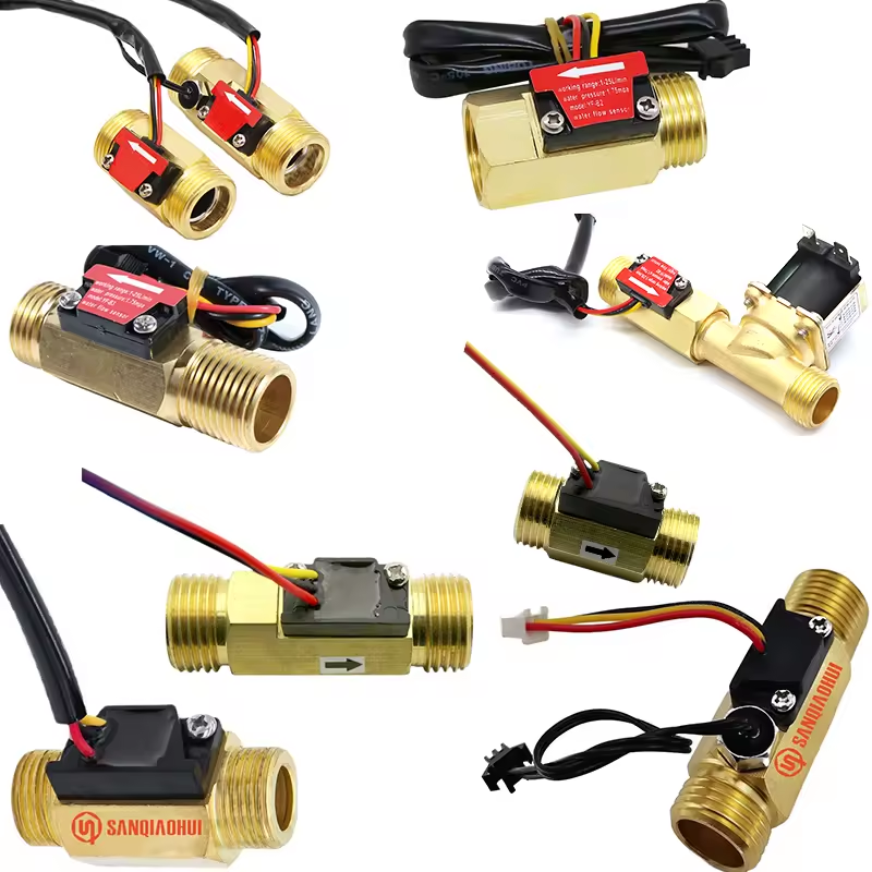 SANQIAOHUI Hall Effect Magnetic Flow Sensor Switch - Sanqiaohui