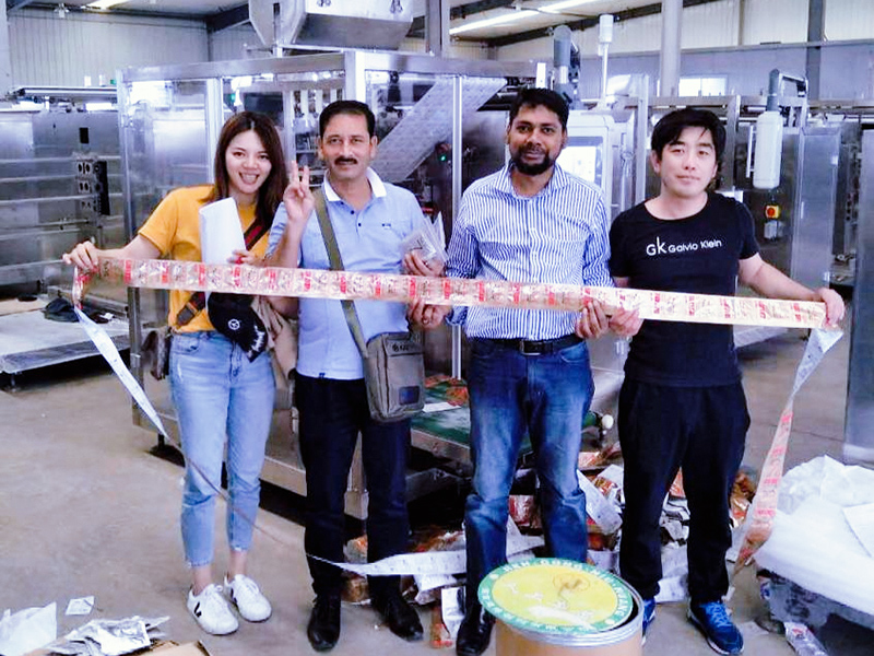 Bangladesh, Powder Sachet Packing Line