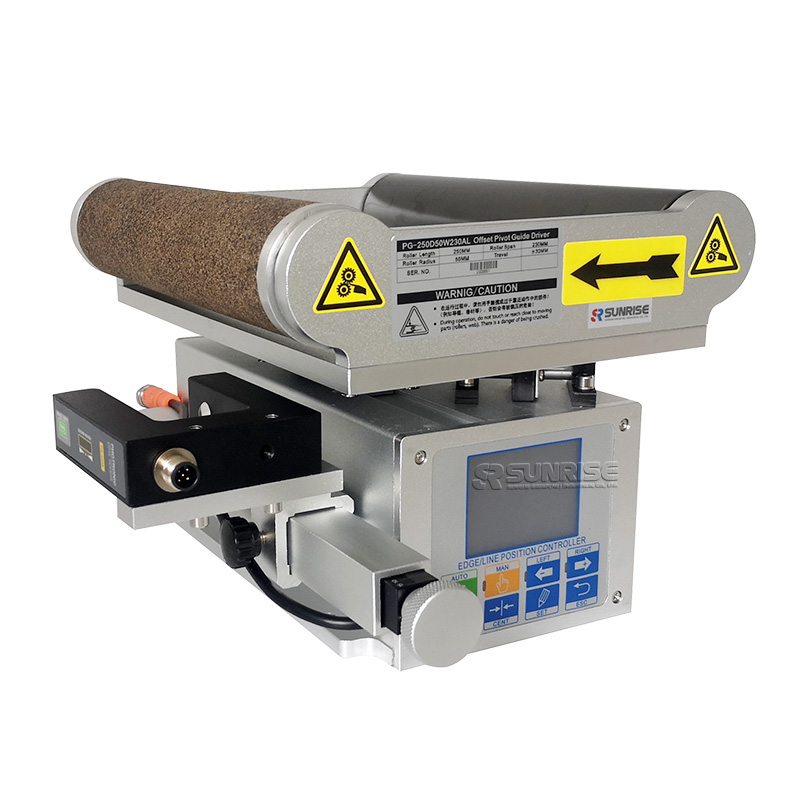 Offset Pivoting All-in-one Web Guide Control System