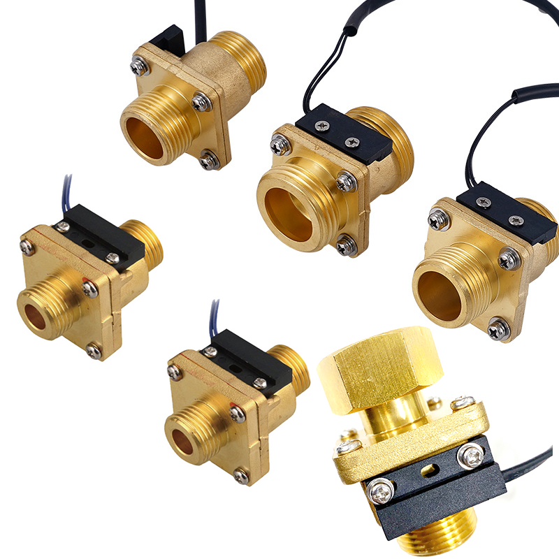 SANQIAOHUI Brass Water Flow Switch Sensor - Sanqiaohui