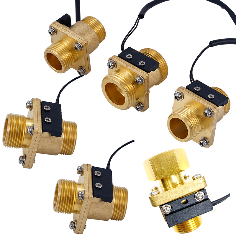 SANQIAOHUI Brass Water Flow Switch Sensor - Sanqiaohui