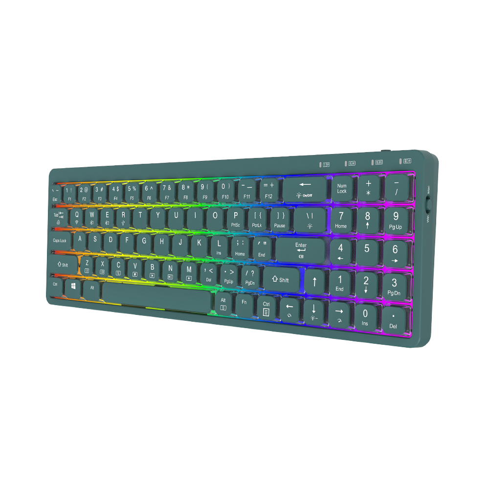 KY-MK310 78-key Low-profile Mechanical Keyboard Double Injection ...