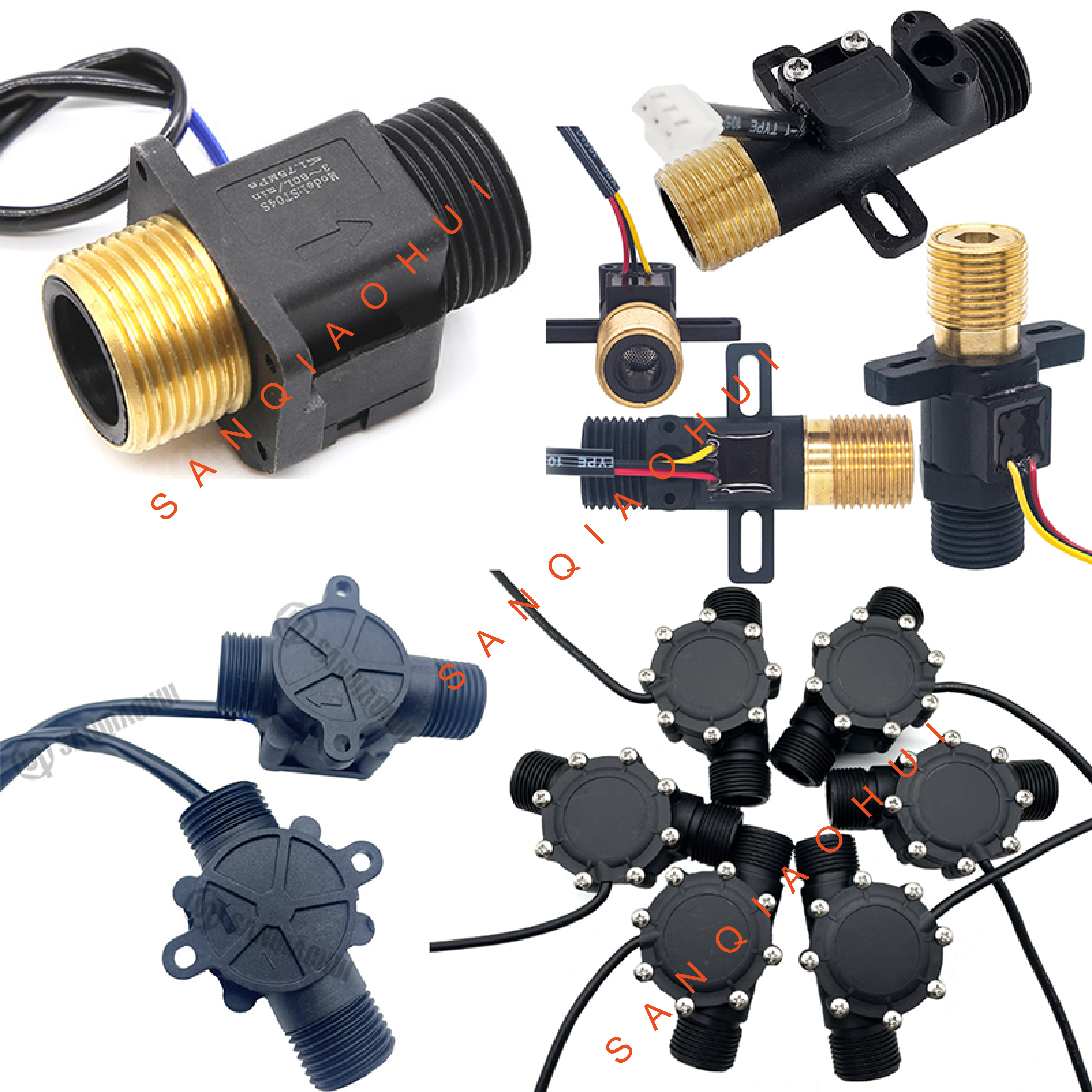 SANQIAOHUI Plastic Water Flow Sensor Switch - Sanqiaohui