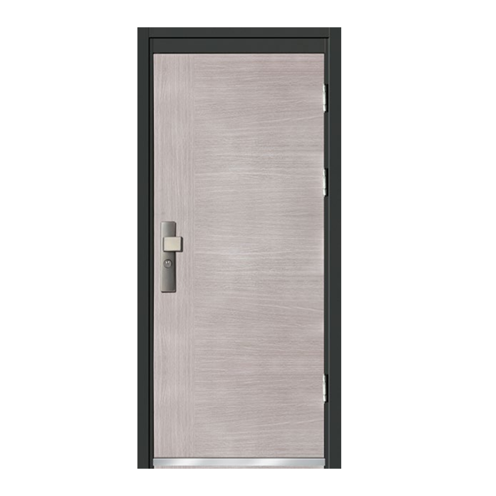 Primed Flush Anti-Theft Customized Front Entry Metal Entrance Main ...