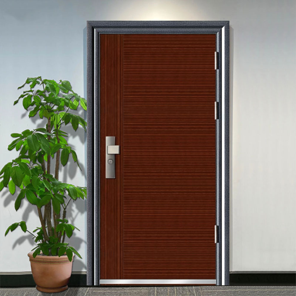 Multi Point Lcoking System Single Security Steel Front Doors With Door ...