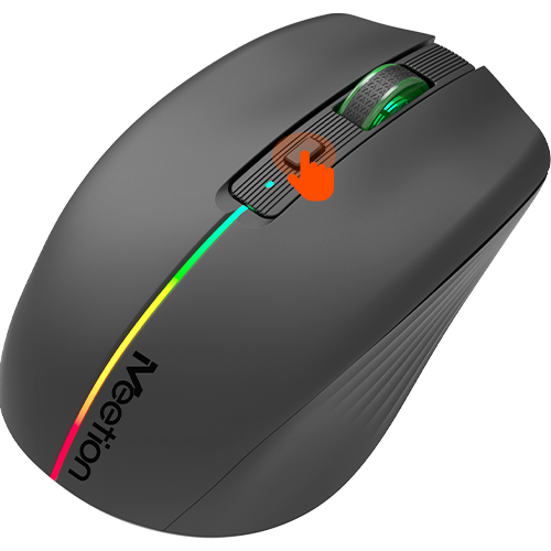 Wireless Mouse Rechargeable by - Meetion