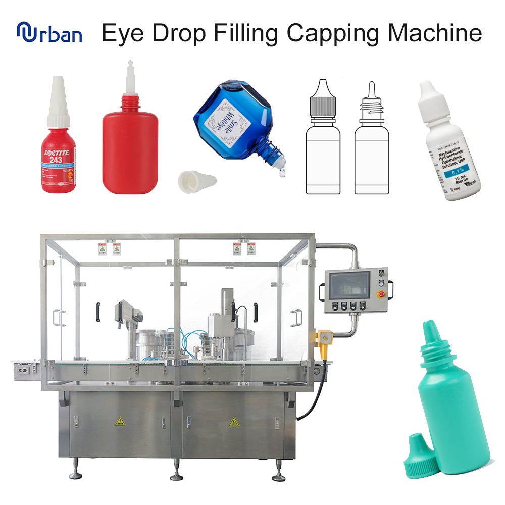 Automatic Eye Drop Filling Capping Machine | Urban Machinery