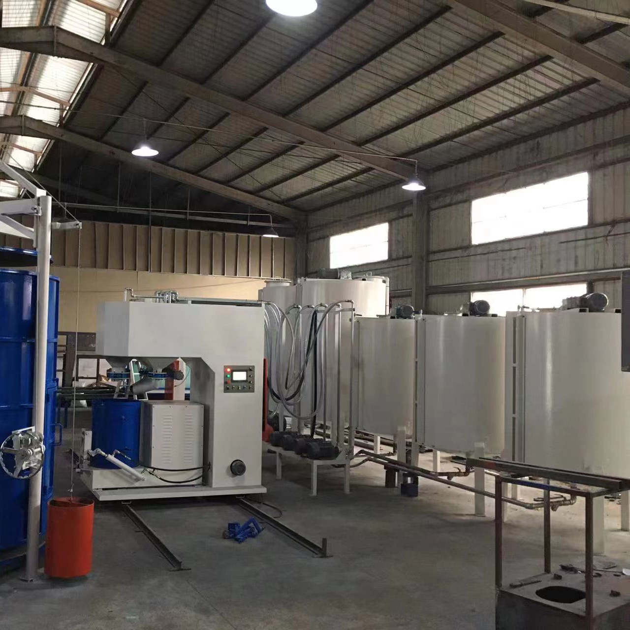 Detailed Explanation of the Batch Foam Machine Foaming Process