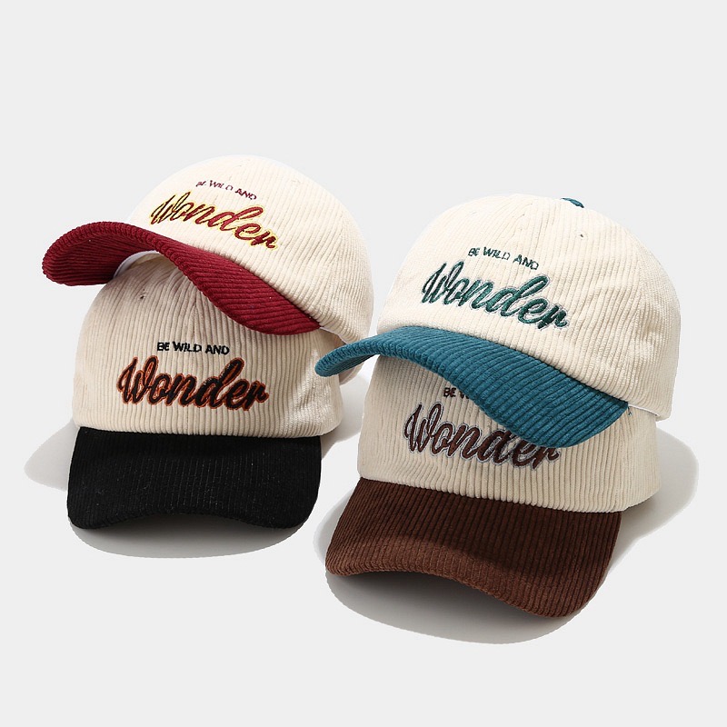 High-Quality Embroidered Corduroy Baseball Cap – Custom Logo, Wholesale for Unisex | Fuanger