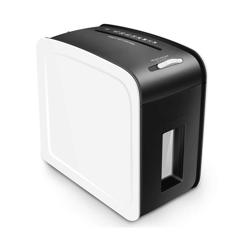 5-Sheet Cross Cut Paper Shredder for Home & Office Use, Credit Card ...