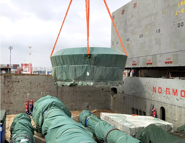 Proyecto de Transporte de Equipos de Trituración de Soja - Carga ...