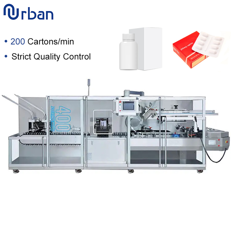 Fully Automatic Multi-Function Food Cosmetic Box Cartons Packaging ...