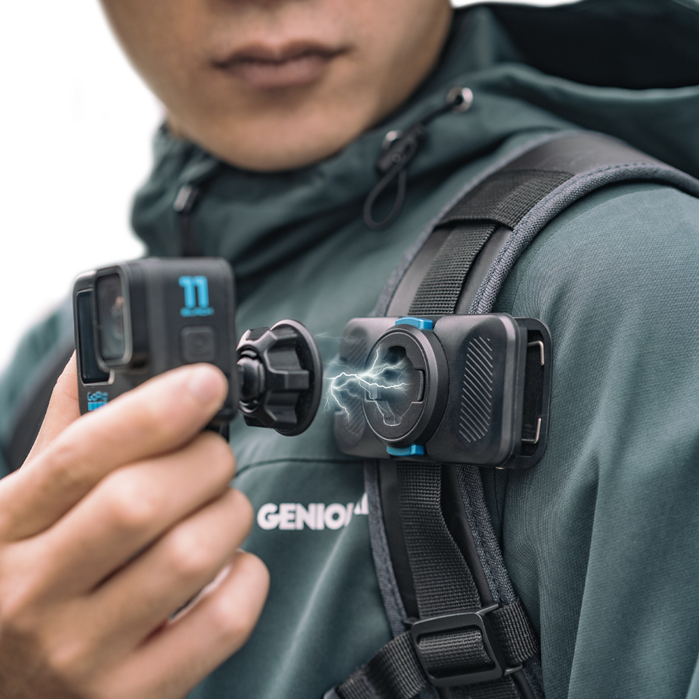 SUREWO T6 Pro Magnetic Quick Release Backpack Clip Mount