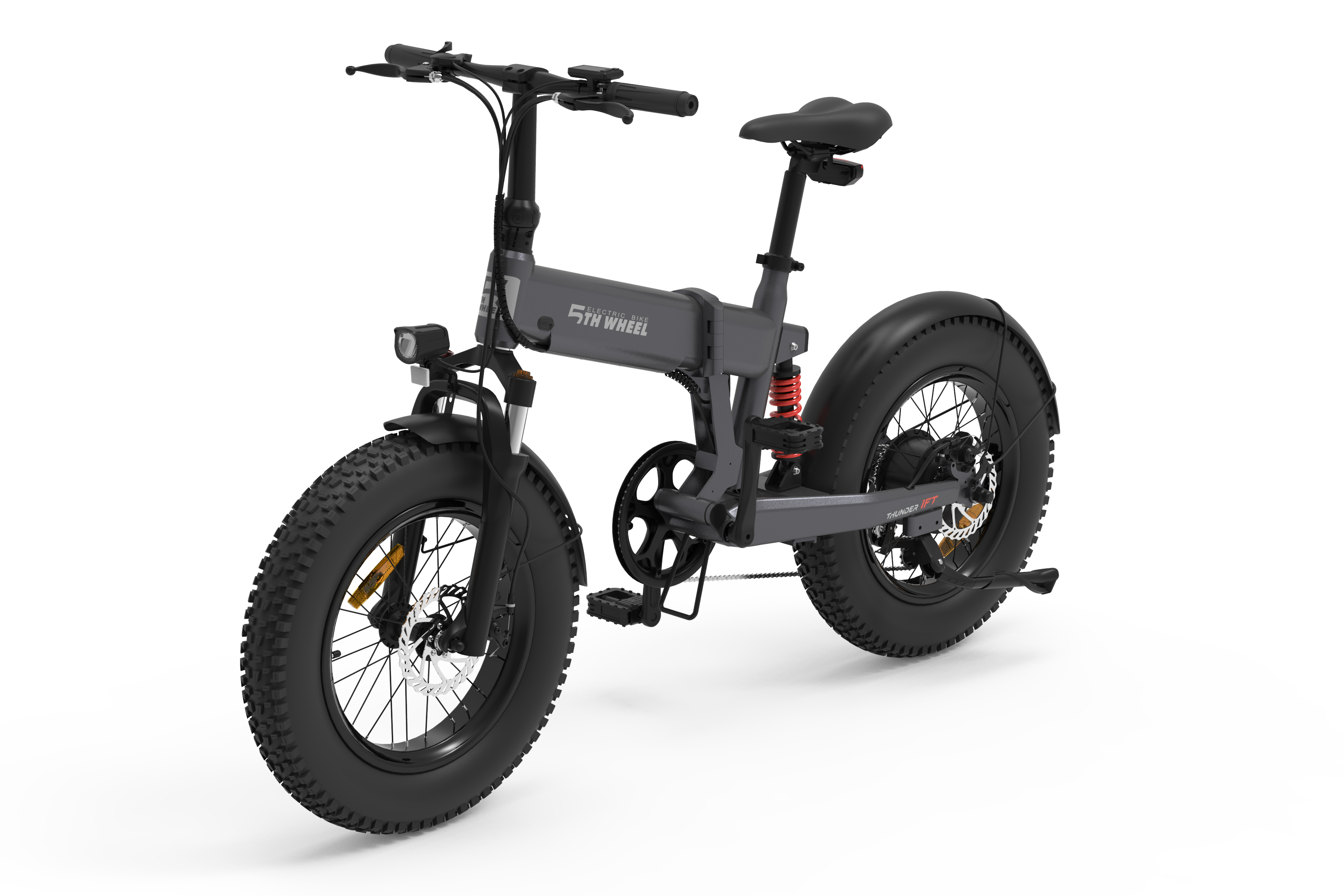 5th Wheel EB06 Electric Fat Tire Bike Folding Bicycle Price | Cheetahwheel