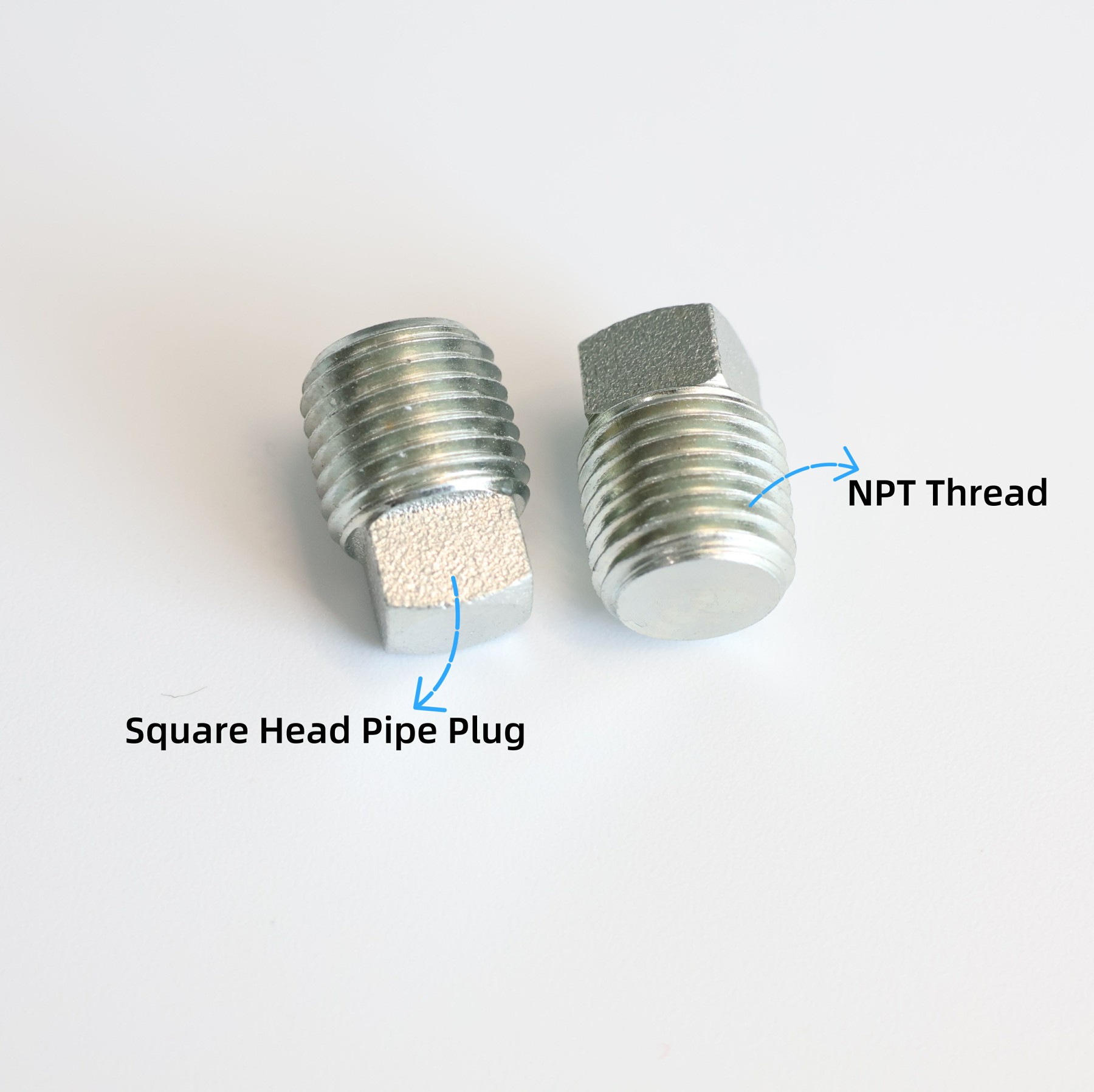 NJ Square Head Pipe Plug Hydraulic Fitting 5406-SHP - NJ