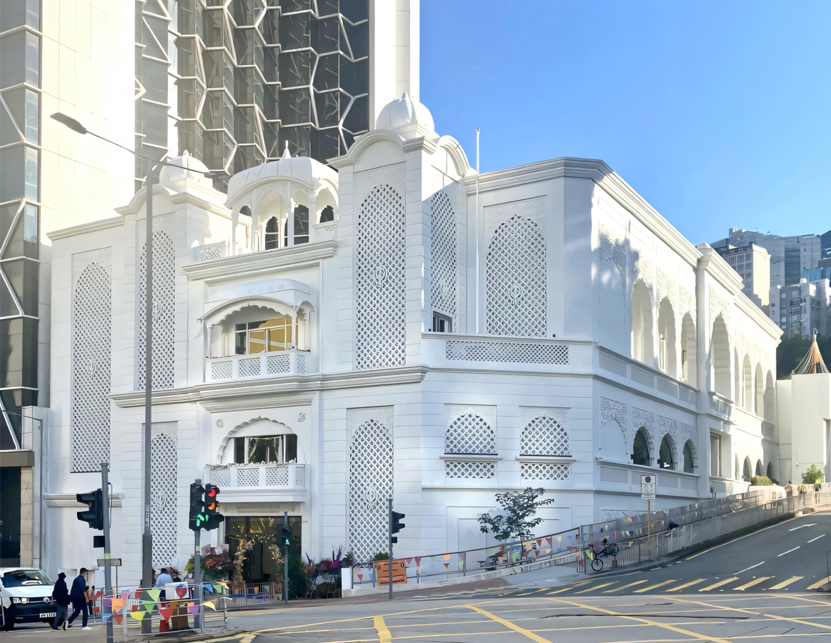 Hong Kong Khalsa Diwan Sikh Temple Grooved Profile Square Tube Project ...