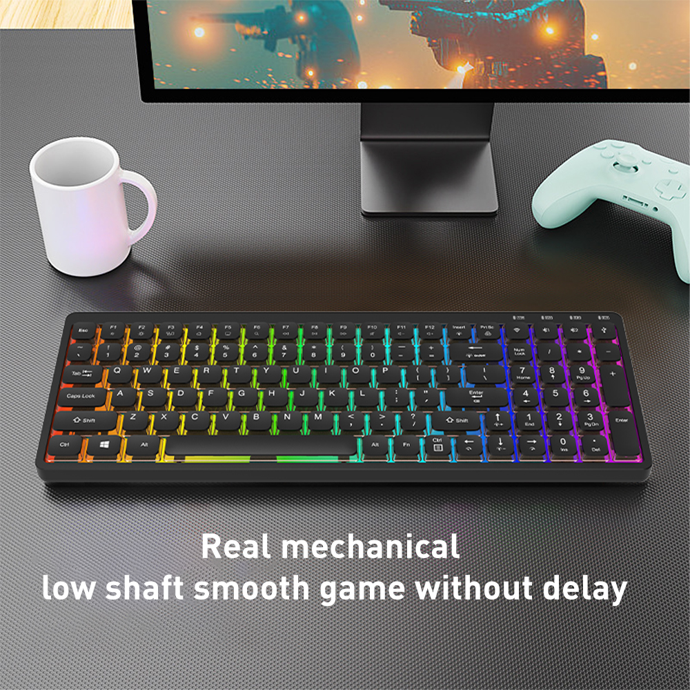 KY-MK301 OEM Manufacturing Wireless Bluetooth Ergonomic Design ...