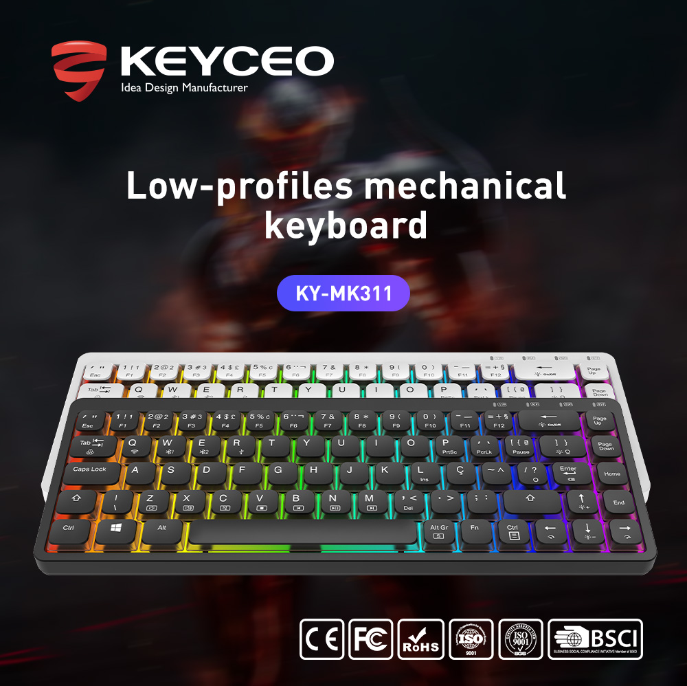 KY-MK311 Hot Mac/Win Second Switching Multi-function Keys RGB Dazzle ...