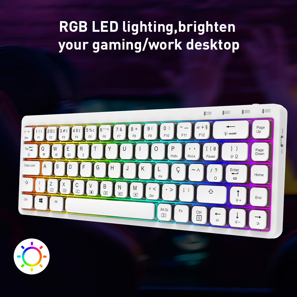 KY-MK311 Hot Mac/Win Second Switching Multi-function Keys RGB Dazzle ...