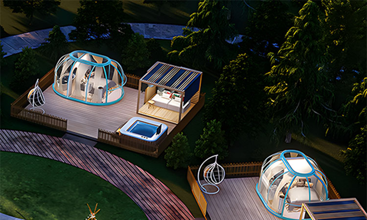 How to Customize a Dome Sun Room? - PRANCE