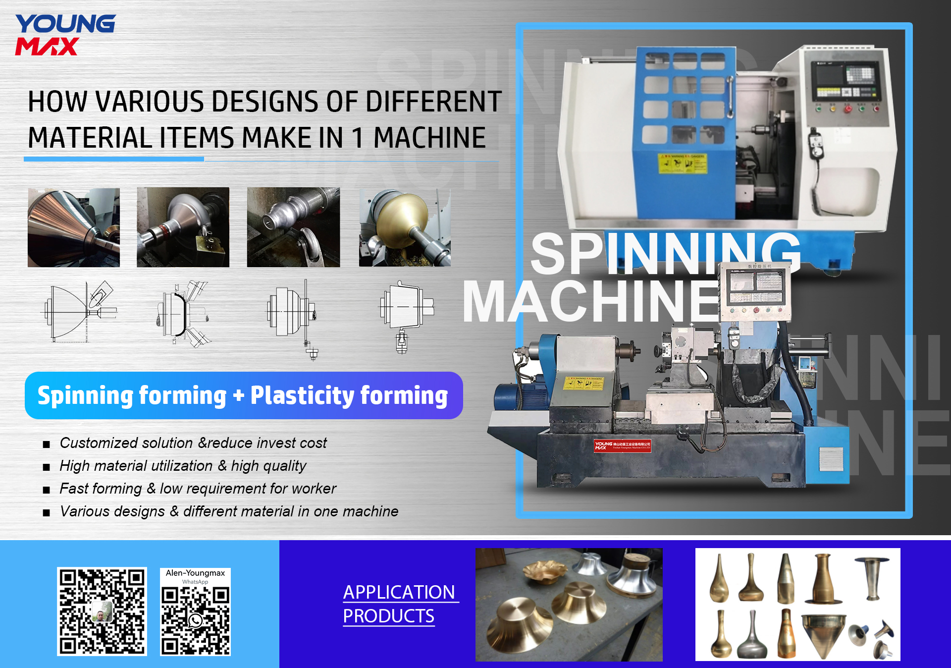 Metal Spinning Machine - Youngmax