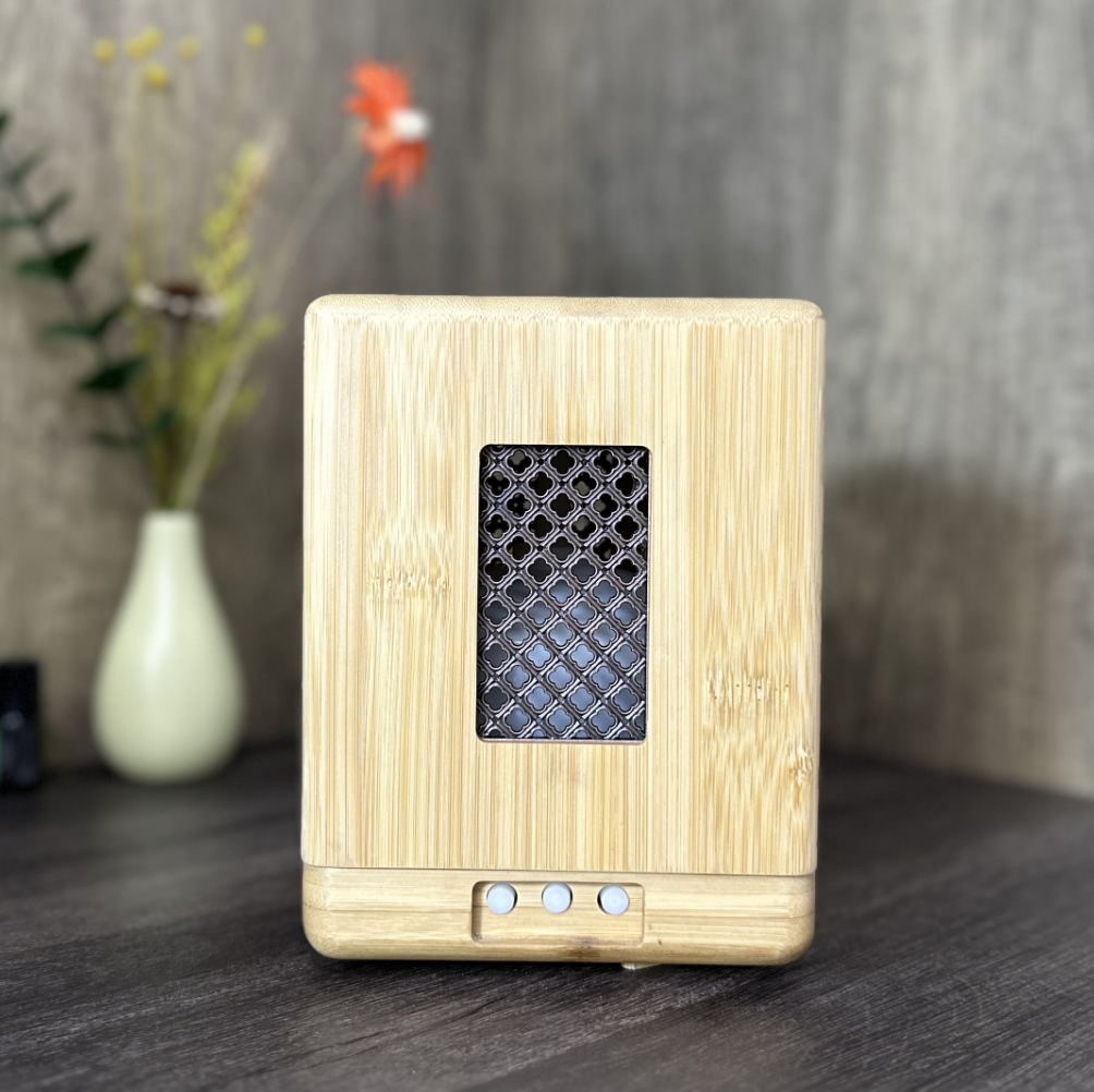 Ultrasonic Bamboo Essential Oil Electric Diffuser Manufacturer - SQZ ...