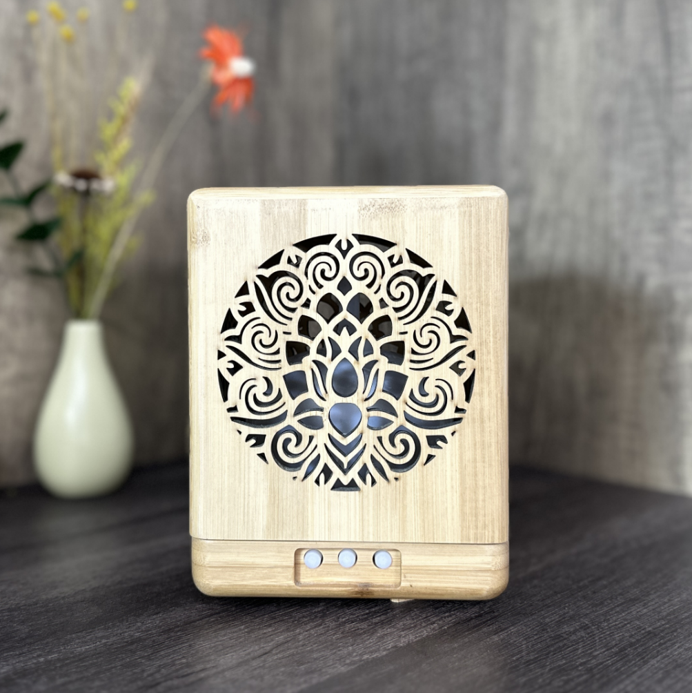 Ultrasonic Bamboo Essential Oil Spa Aroma Diffuser Suplier - SQZ Diffuser