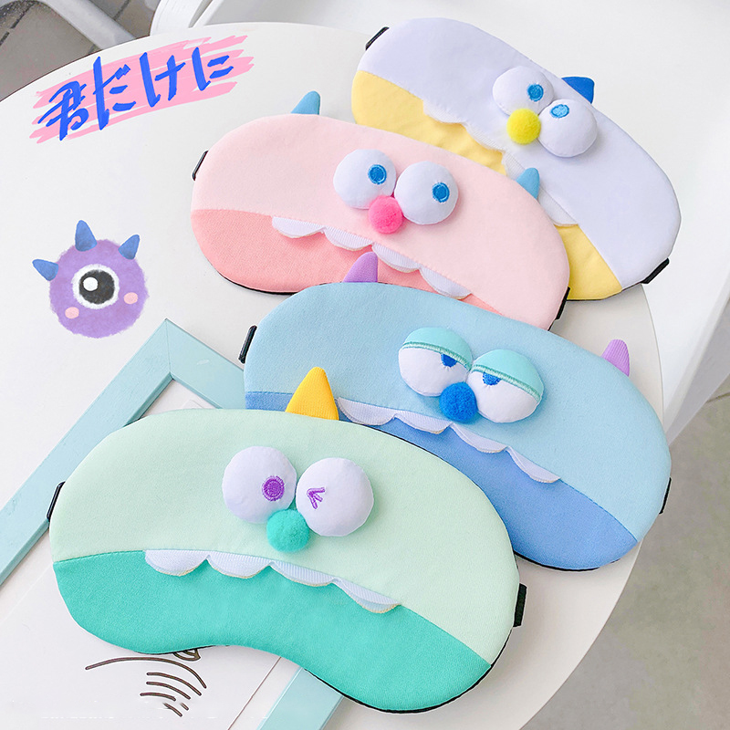 Bucktooth Monster Shade Sleep Eye Mask Children Adult Ice Pack Eye Mask ...