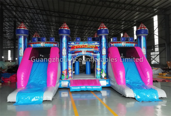 Magic Witch Theme Inflatable Bouncy Castle Slide Combo for Kids - Ace