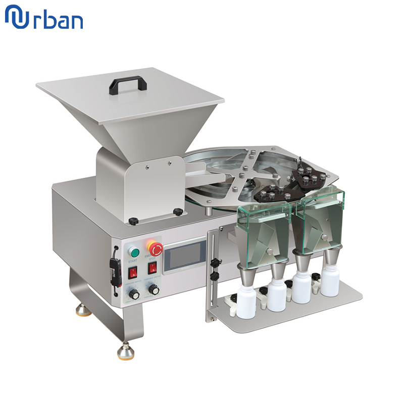 Semi Automatic Gummy Candy Counter Bean Nuts Counting Packing Machine ...