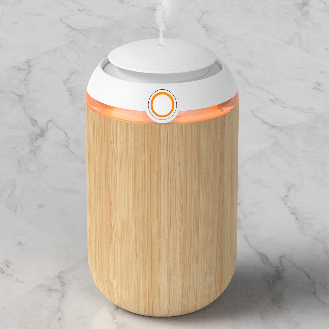 Car Aluminium Waterless Sensor Essential Oil Nebulizing Diffusers ...