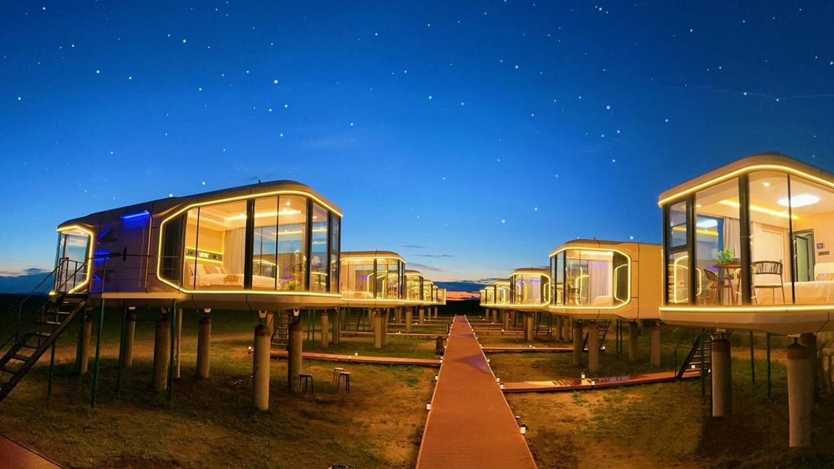 Custom Space Capsule House & Capsule Home Manufacturer | Yue Feifan