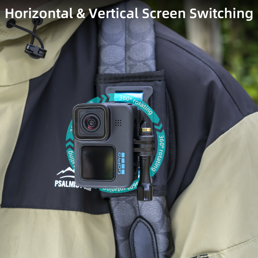 SUREWO Bag Backpack Shoulder Strap Mount with Universal Ball J Hook