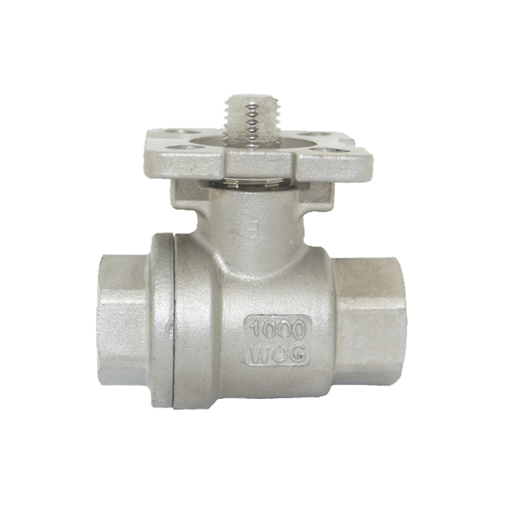 HY Valve 2PC Female Thread Ball Valve with ISO Mounting Pad - HuiYi Valve