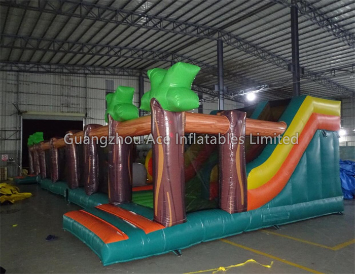 Inflatable Jungle Animal Bounce House - Fun Indoor Playground for Kids ...