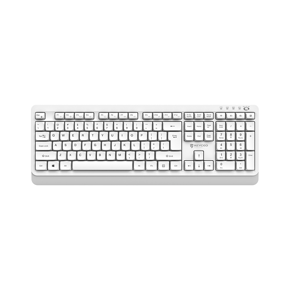 KY-K680 Dual-Mode 2.4G+BT Silent Office Keyboard Dual-system Compatible ...