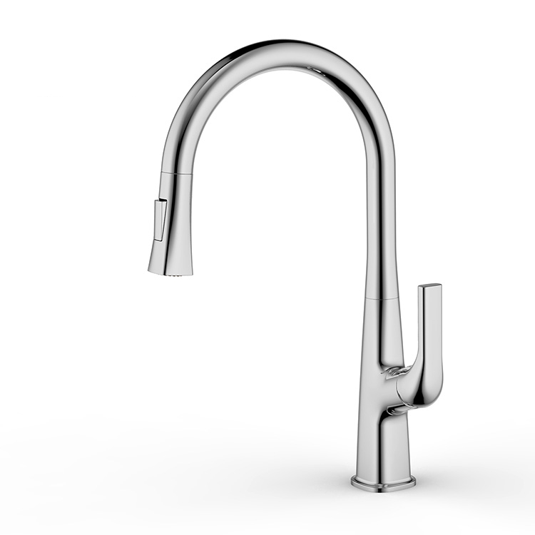 Transform Your Kitchen with Brass Kitchen Tapware: G56678 Pull-Down ...